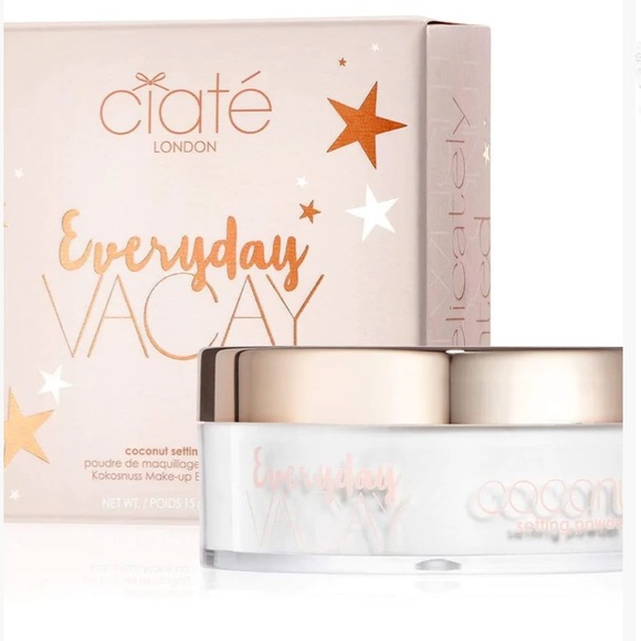 Ciate | Makeup | Nwt Ciate Everyday Vacay Coconut Setting Powder | Poshmark
